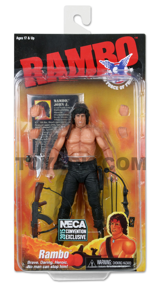 Lanzan figura de acción homenaje a la serie animada Rambo. | Duros de ...