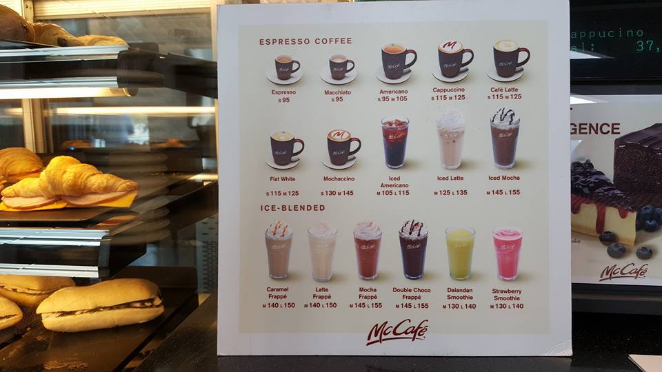 Lemon GreenTea: Perfect food pairings at The new McCafe BGC Arts Center