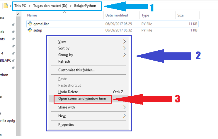 cara mengubah python (py) menjadi exe dengan py2exe ~ Belajar Python