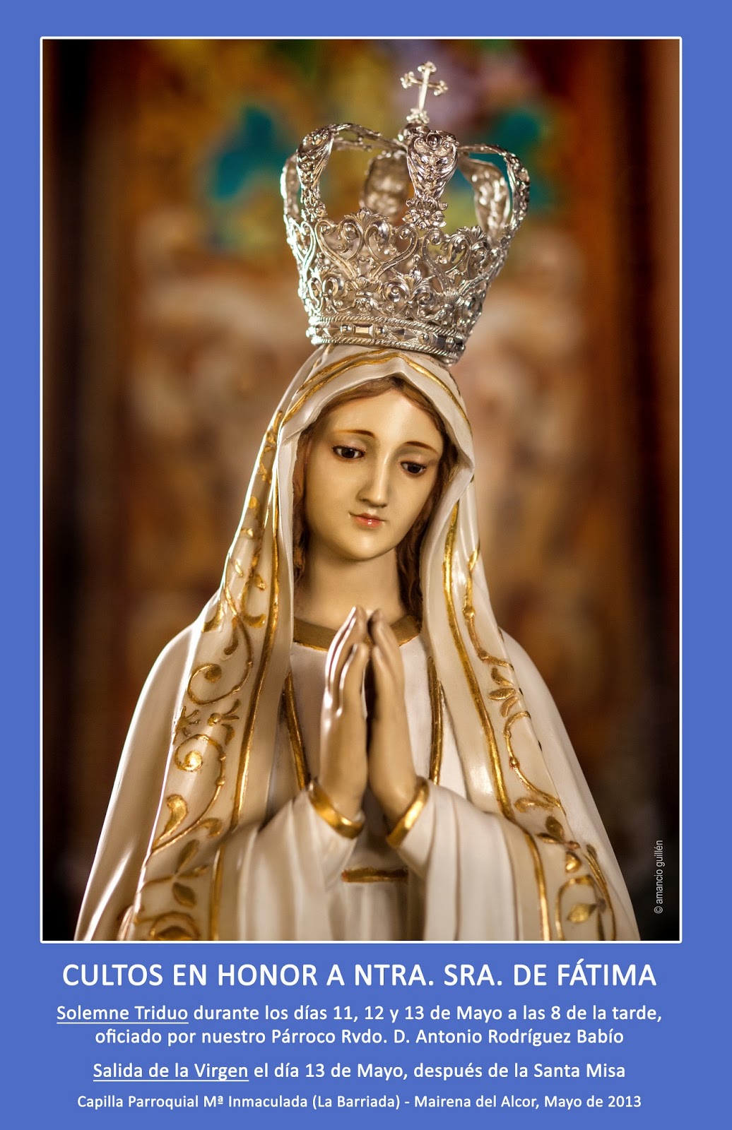 Parroquia de Santa María de la Asunción: Triduo a la Virgen de Fátima