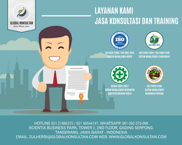 Konsultan ISO, Sertifikasi ISO, dan Konsultan SMK3