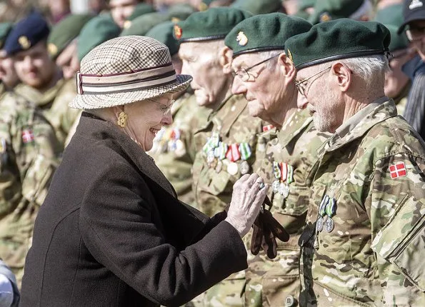 Queen Margrethe and Crown Princess Mary attended the Home Guard’s 70th ...