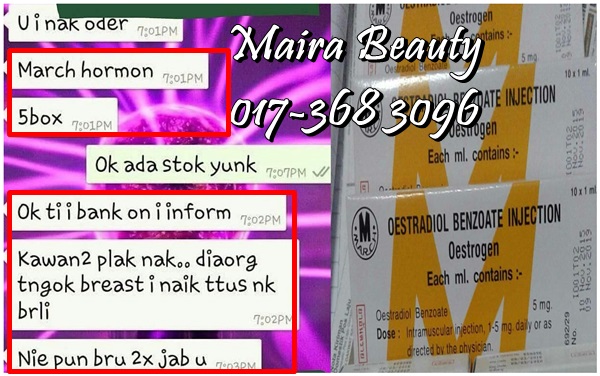 Maira Beauty Official: OESTRADIOLBENZOATE INJECTION & PHENOKINON F ...