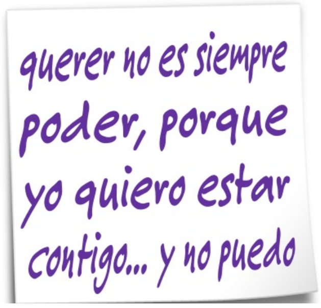 Biblio-meme-tek: Querer no es siempre poder!