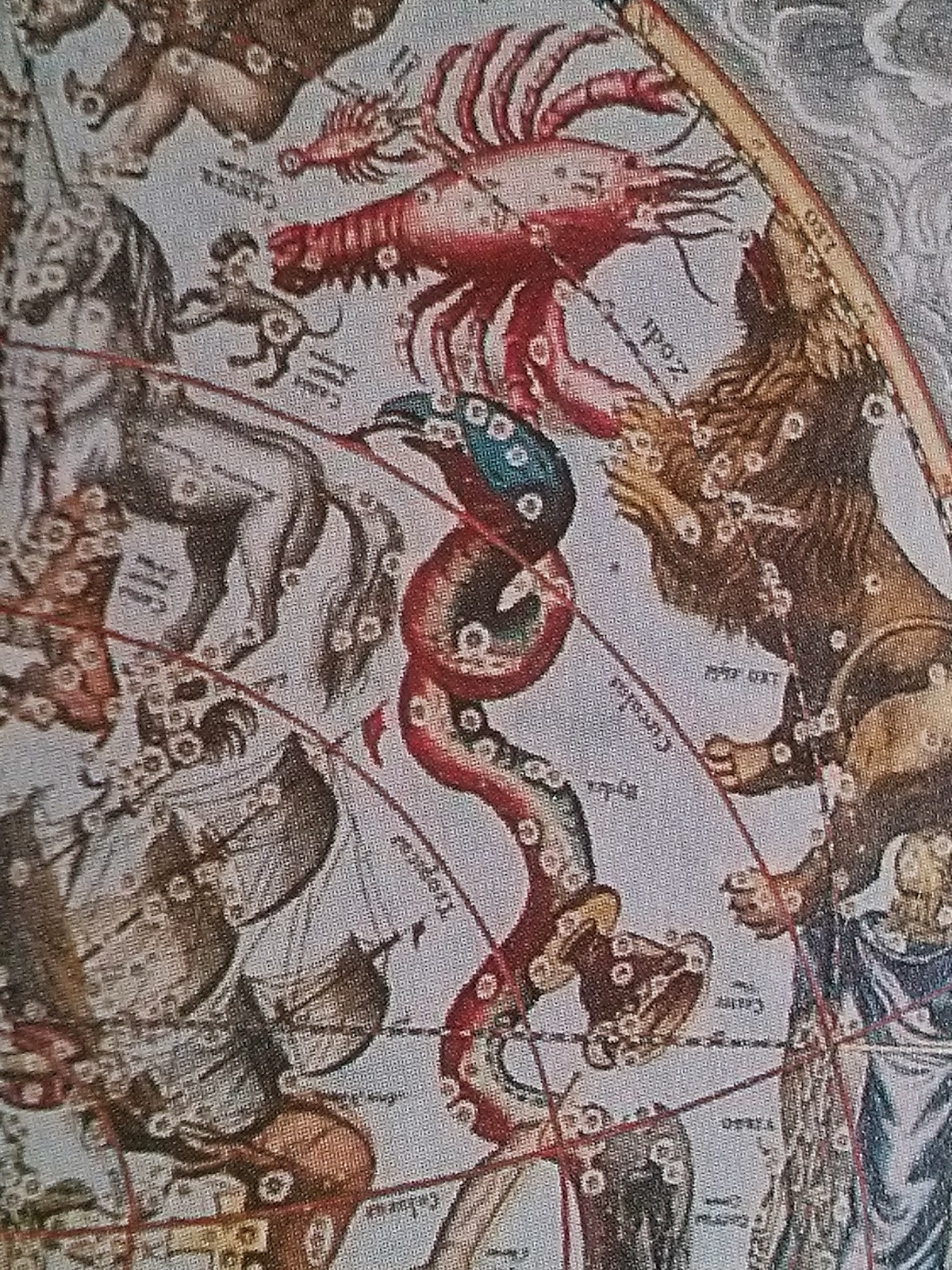 signos, mitos y estrellas: CONSTELACIÓN HYDRA, LA SERPIENTE MARINA.