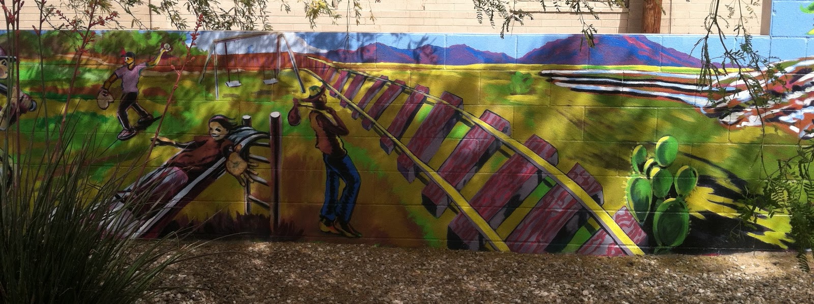 Tucson Daily Photo ~: Most colorful wall in Tucson