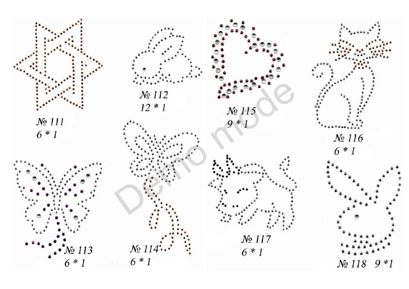 Desenhos em Strass | Lucanicho