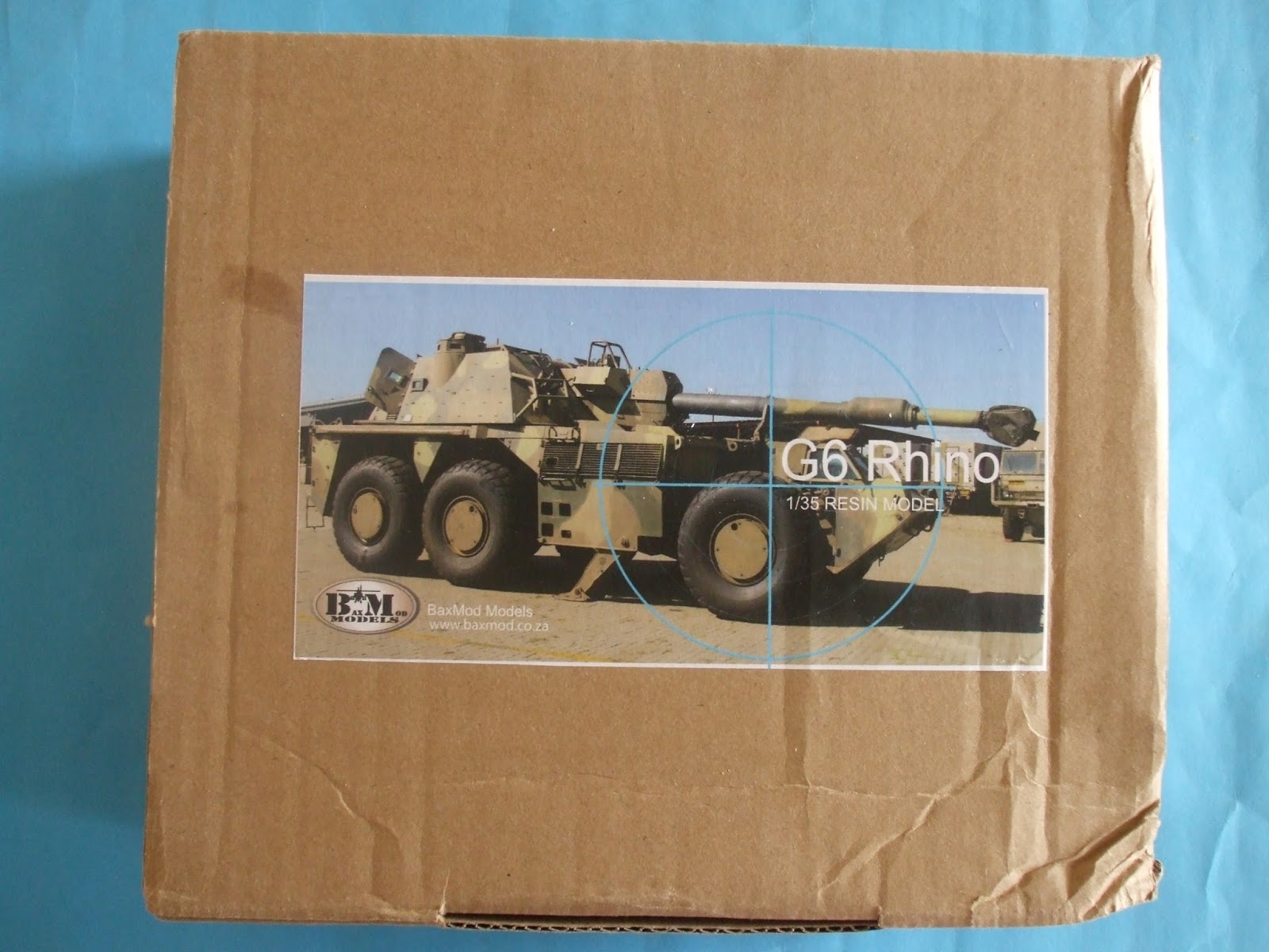 Land Sea and Air: 1/35 SANDF G6 'Rhino' SPG.