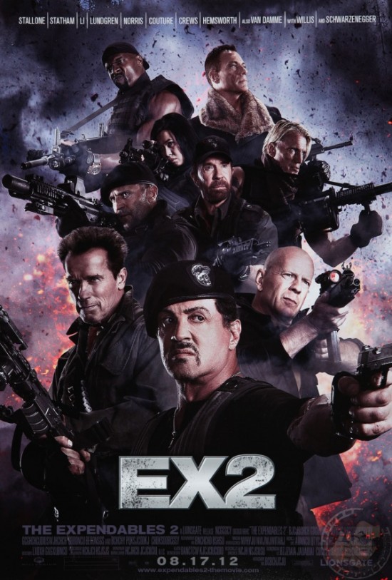 GeekMatic!: The Expendables 2 Poster!