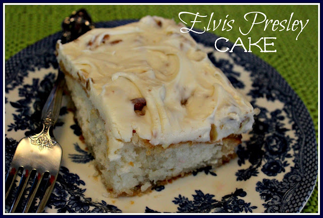 Sweet Tea and Cornbread: The Elvis Presley Cake!
