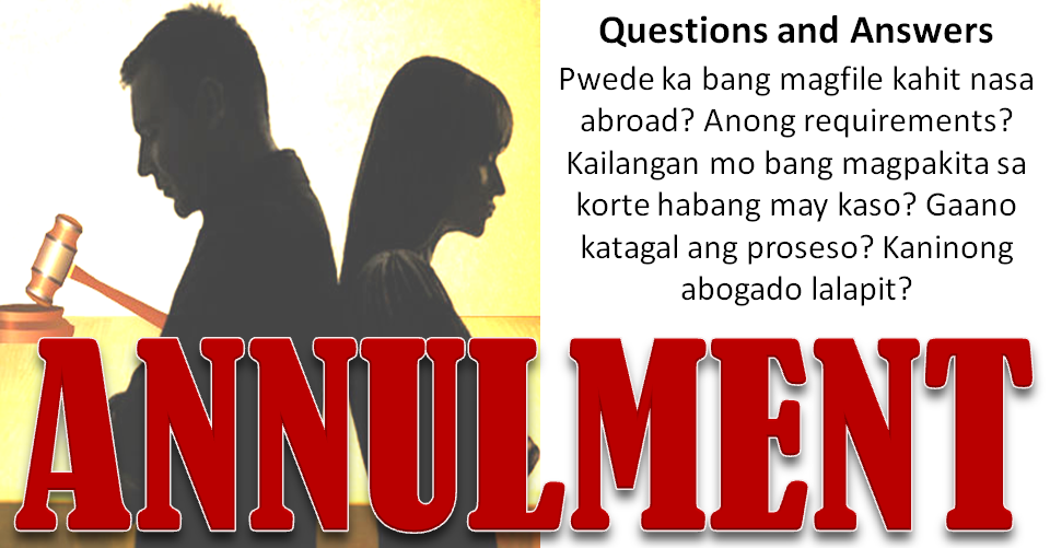 What Are The Reasons To File Annulment and What are the Process in the ...