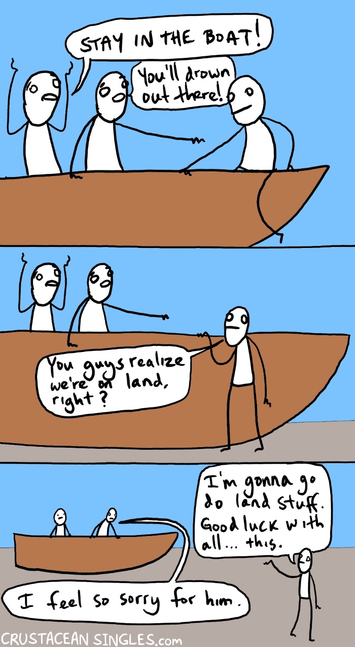 Stay in the boat!! : r/exmormon