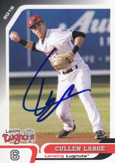 Daily Autograph: Cullen Large