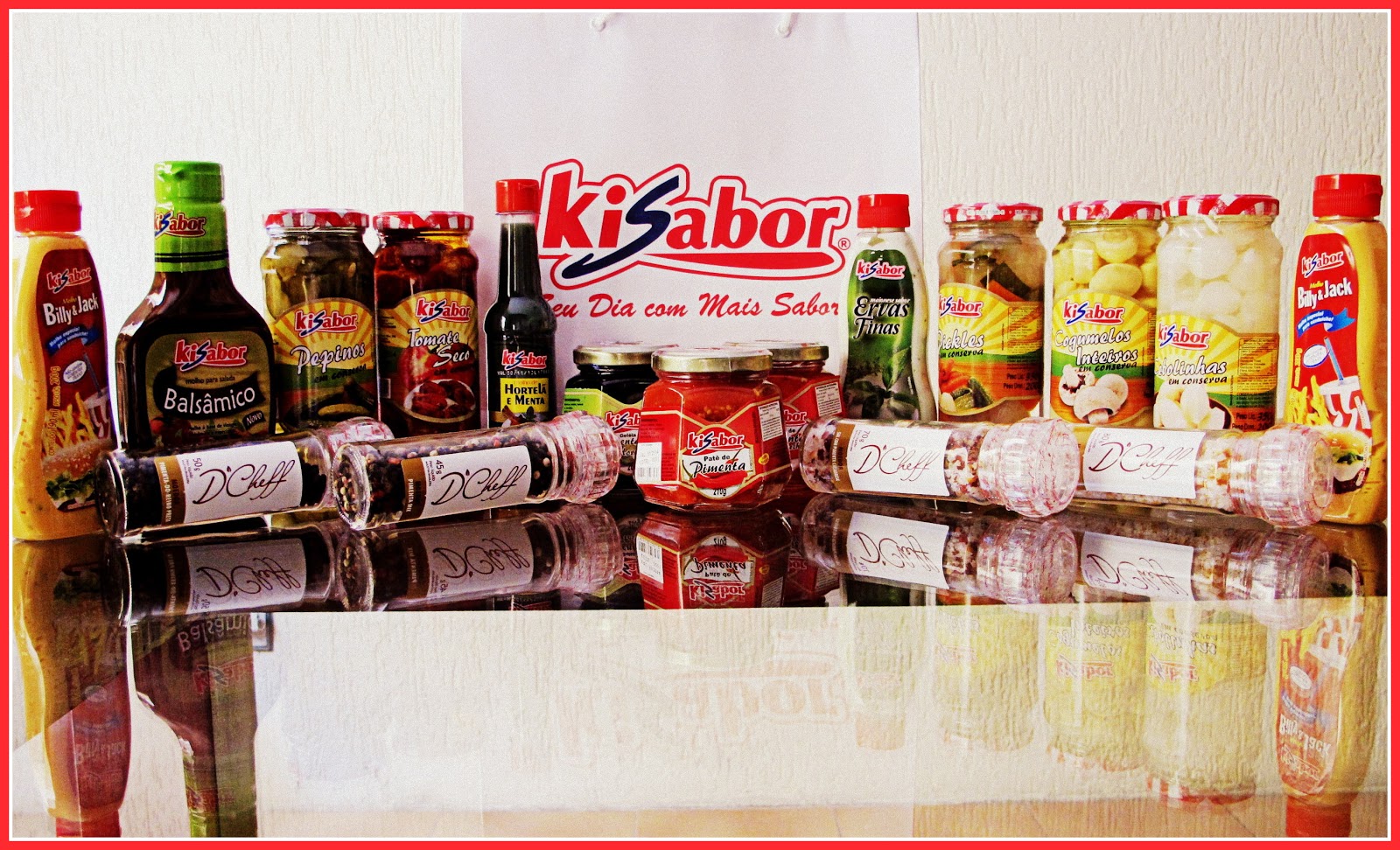 Odisseia Gastronômica: Promoção: "Novos Produtos KISABOR"