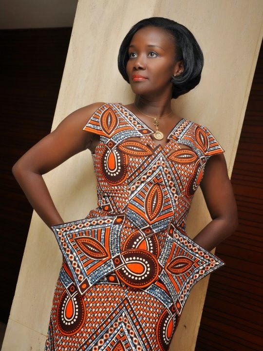 Its African inspired - Kitenge dress - The Click Styles