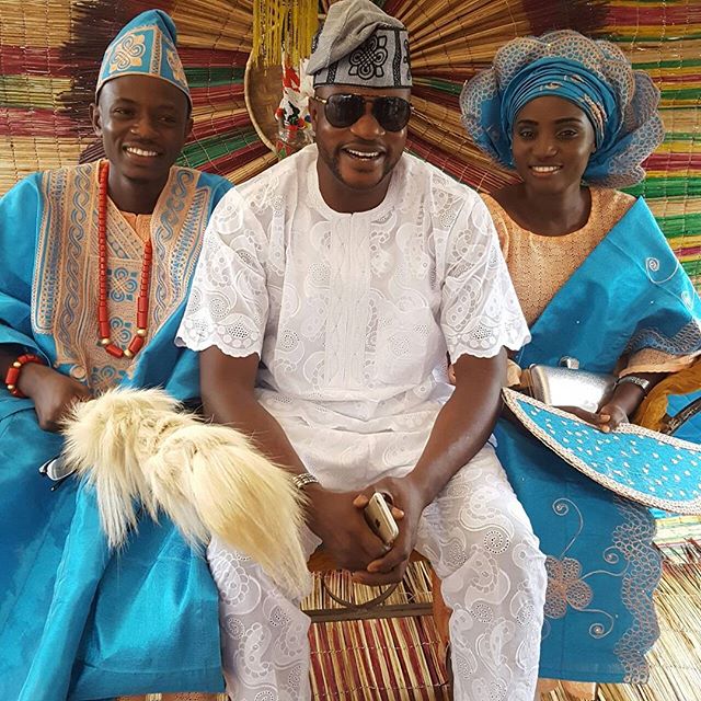 First photos from the traditional wedding of Odunlade Adekola's brother ...