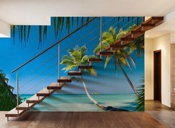 papel pintado: Fotomurales Playas