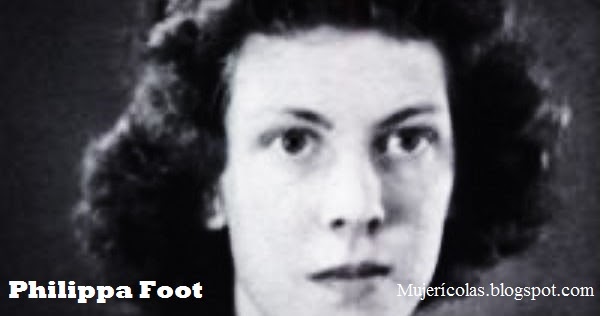 Mujerícolas: Philippa Ruth Foot. Filósofa pionera de los estudios sobre ...