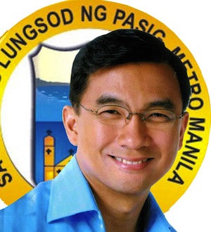 Amused Of Pasig: Mayor Robert Bobby" Eusebio