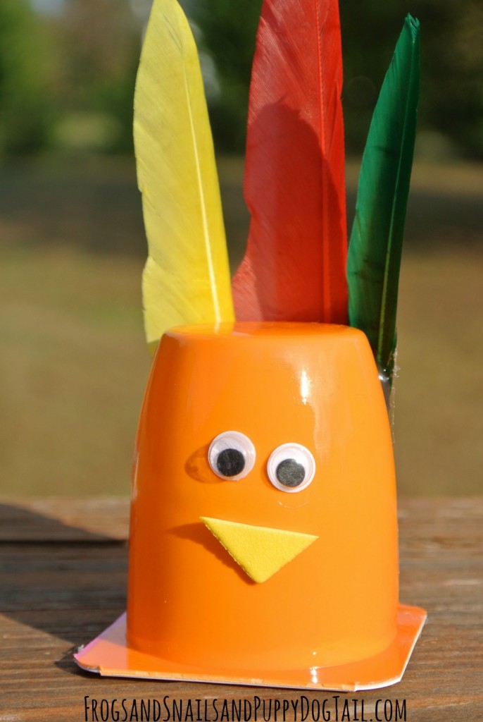 Yogurt Container Turkey | Munchkins and Mayhem