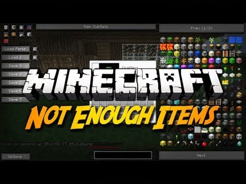 Not Enough Items Mod para Minecraft 1.6.4 ~ SalseroCraft MODS