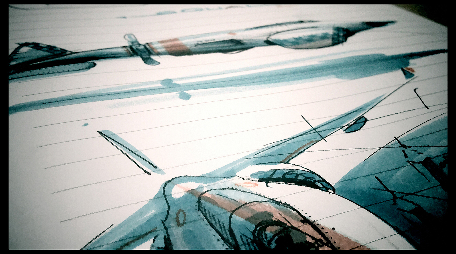 ASPHAAALT: Random notebook sketches