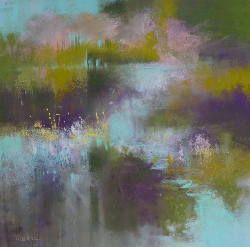 BARBARA BENEDETTI NEWTON PAINTINGS: Spring Rain