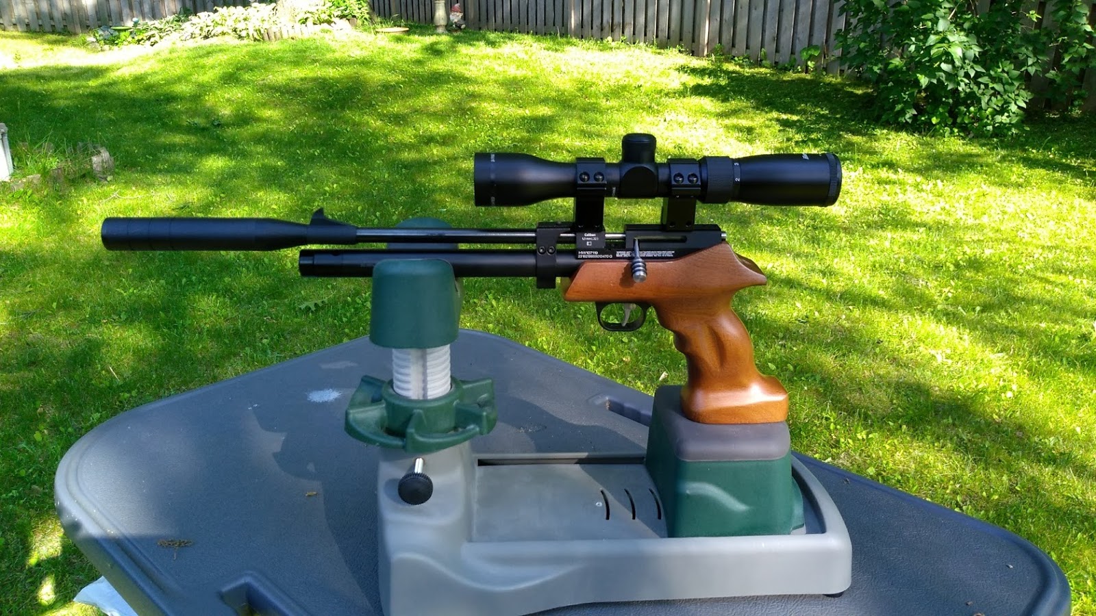 Hugh's Custom Air Guns: Diana Bandit PCP Pistol