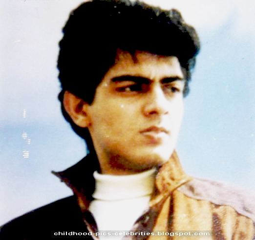 Childhood pictures of Celebrities Actor Actress: Ajith Kumar Childhood ...