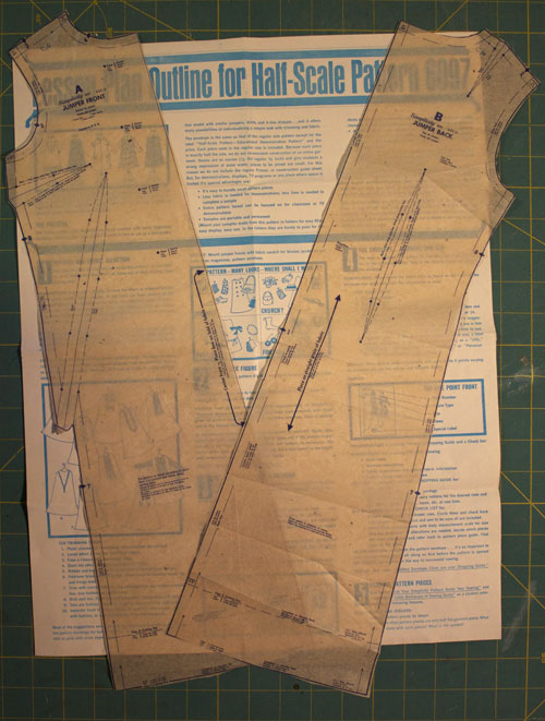 Zips & Darts: Half Scale and Minikin Patterns