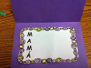 B is for Bilingual: Mother's Day Card