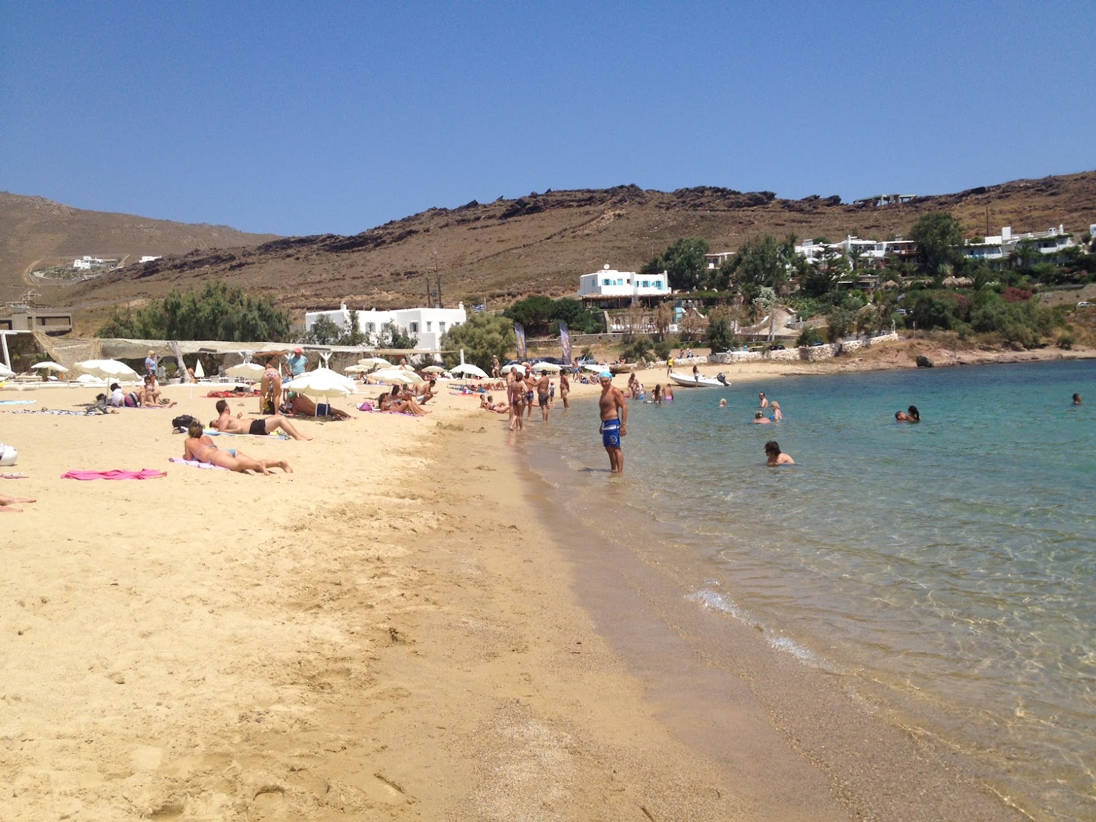 Greek Beaches Guide: Μύκονος - Πάνορμος, Mykonos - Panormos
