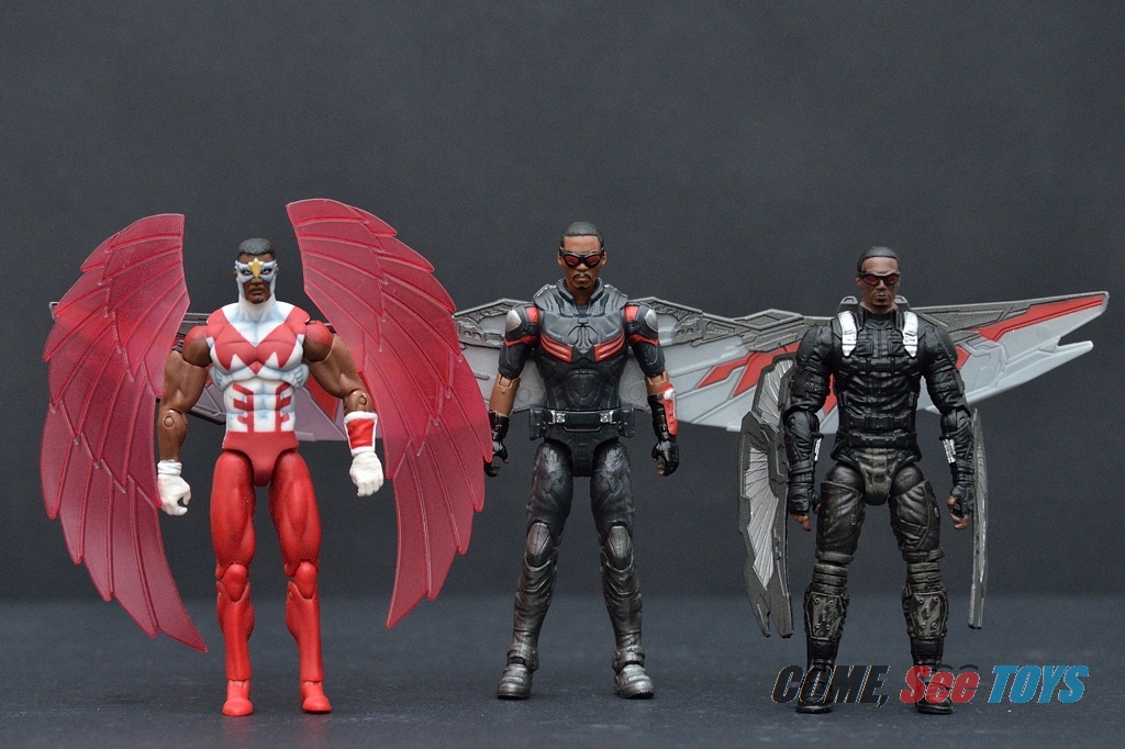 Come, See Toys: Marvel Legends Series 3.75" Flight Tech Falcon (Captain ...