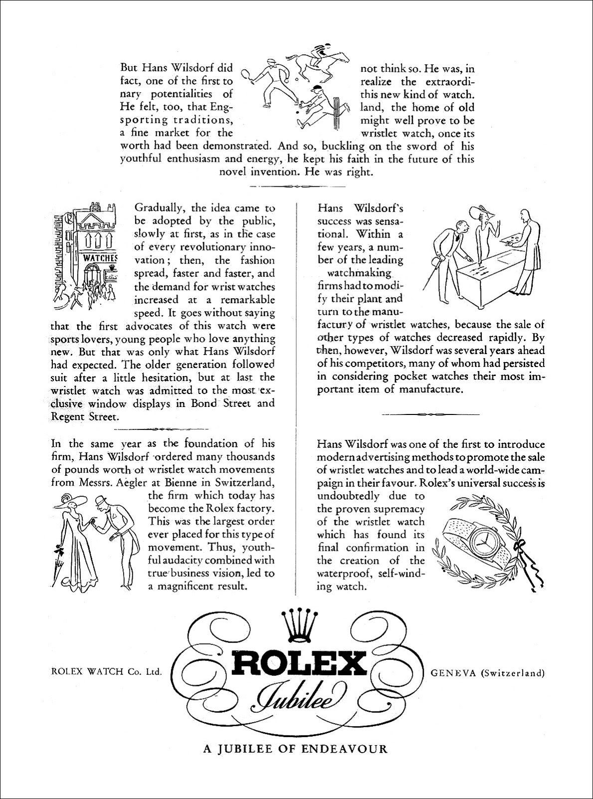 Welcome to RolexMagazine.com: Hans Wilsdorf Founder Of Rolex 1946 Rolex ...