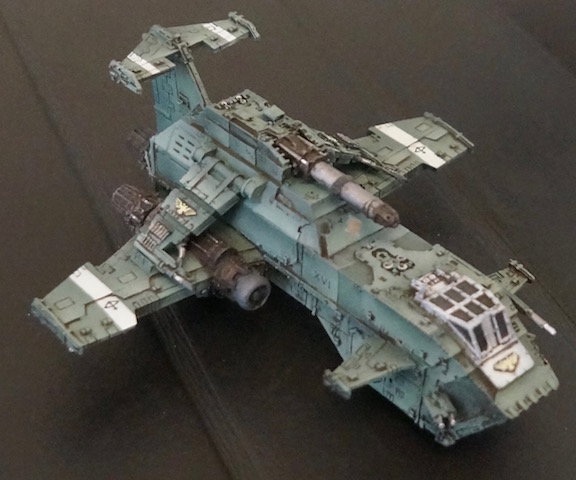 40k Hobby Blog: Sons of Horus Thunderhawk Epic Scale