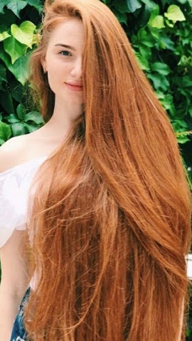 Cabello anaranjado - zanahoria /Tendencias 2018