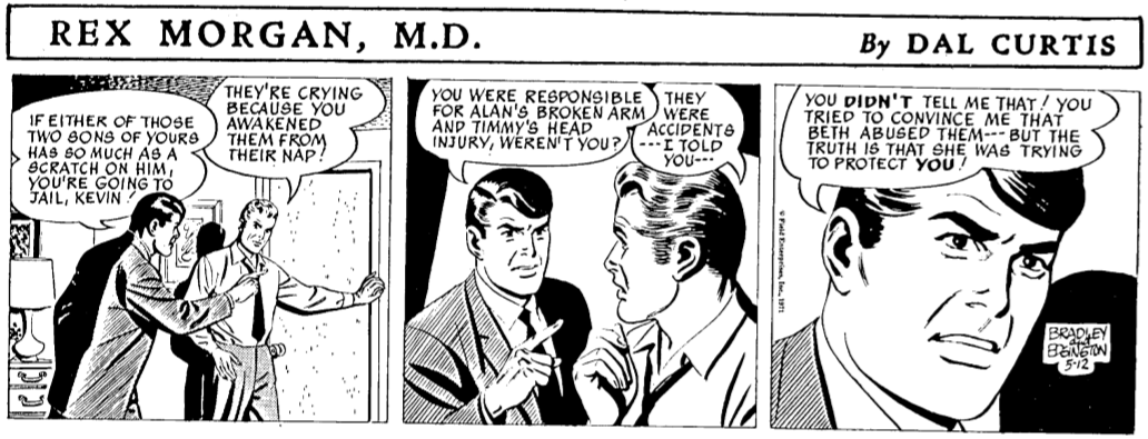 In Search of Rex Morgan, MD: 1971 Comic Strips: A Summary