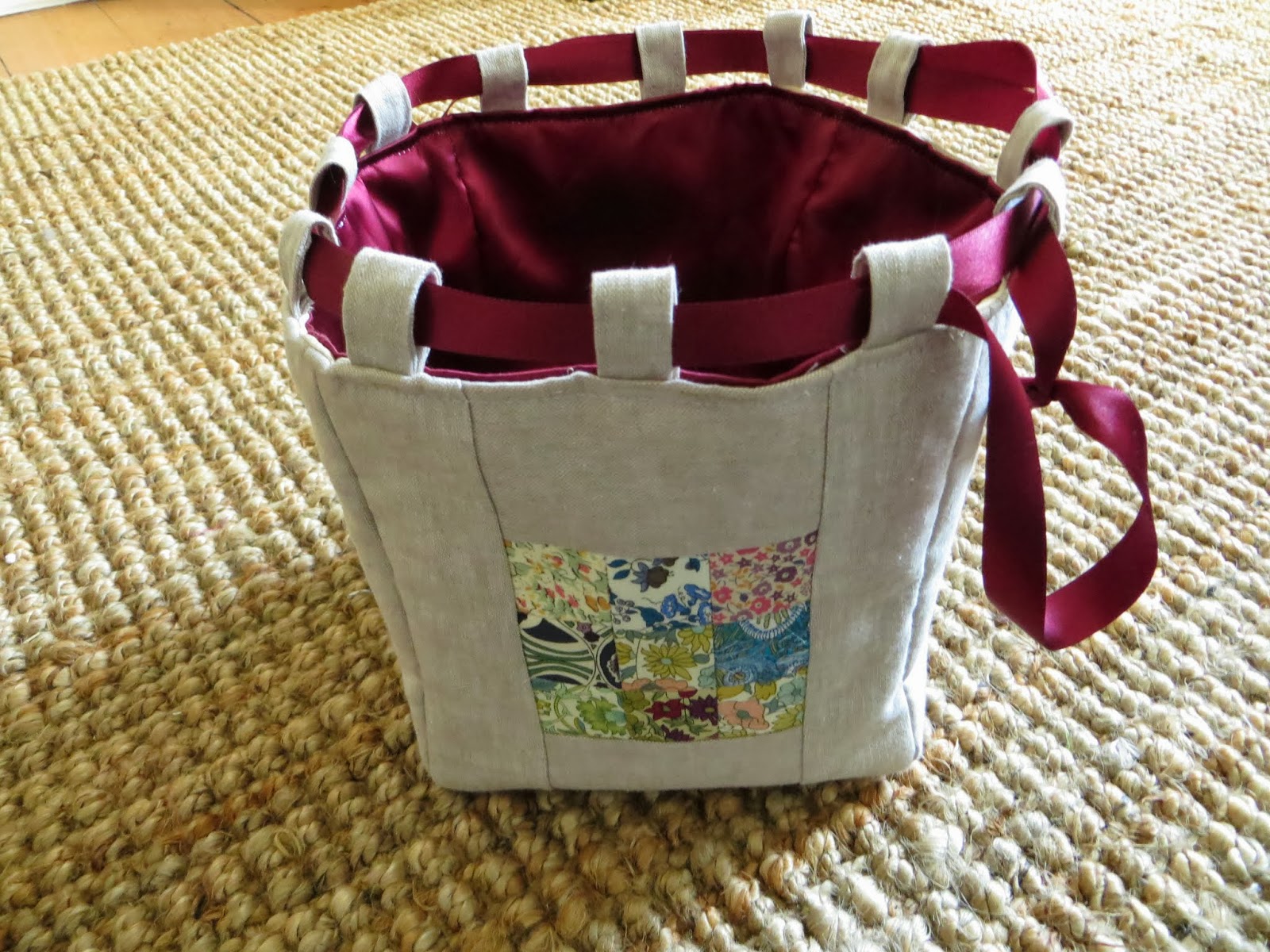 Knotted Cotton: Komebukuro bag 2