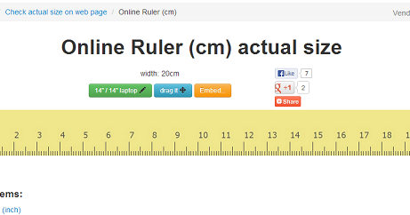 Size 6 In Cm / Ring Sizer Singapore - Eclat by Oui - A series of paper ...