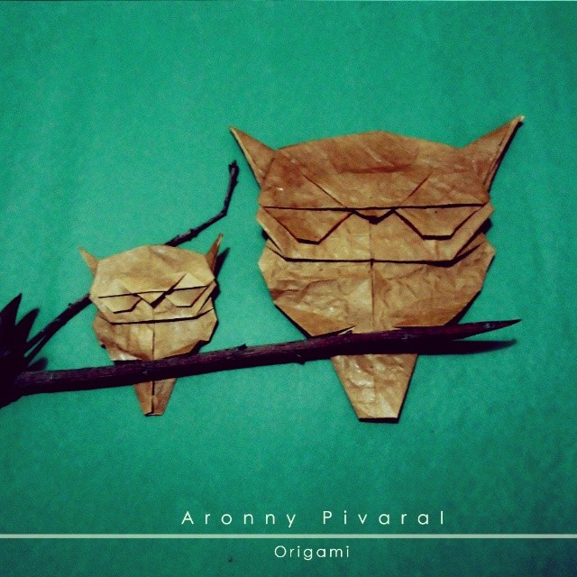 Video tutorial: ¿Cómo hacer un Búho fácil de origami? (Akira Yoshizawa)
