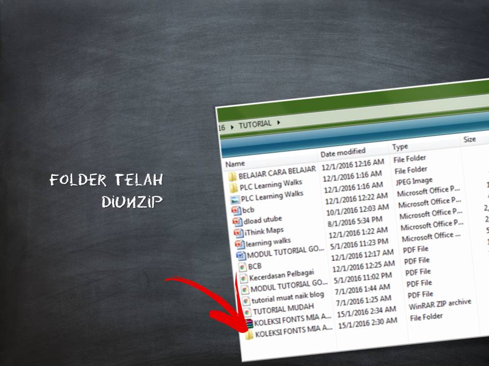MUAT TURUN DAN TUTORIAL INSTALL FONTS ~ SK (Felda) Redong, Segamat