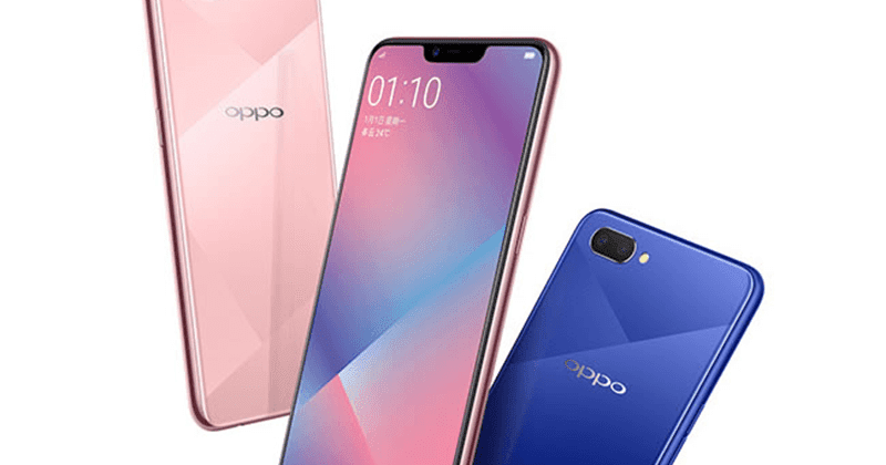 OPPO A5 with 6.2-inch notched screen, 4,230mAh battery, and dual ...