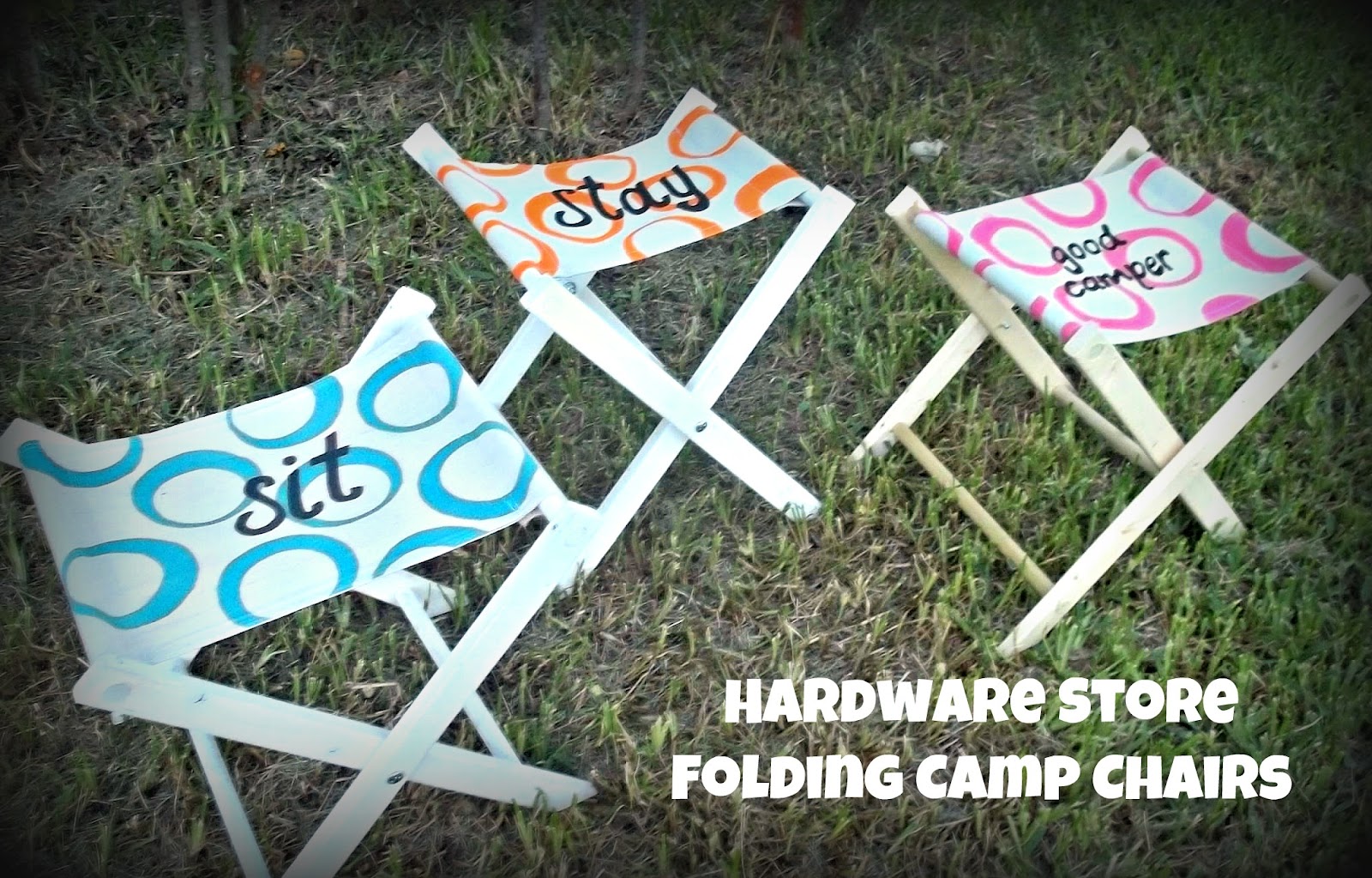 Craft Goodies: How To Make a Folding Camp Chair!!!