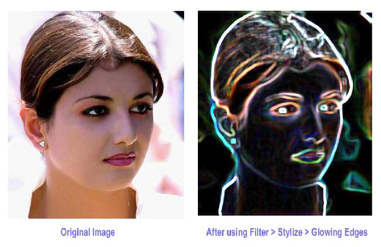 Tutorial and Techniques of Photoshop and PageMaker: Stylize filters in ...