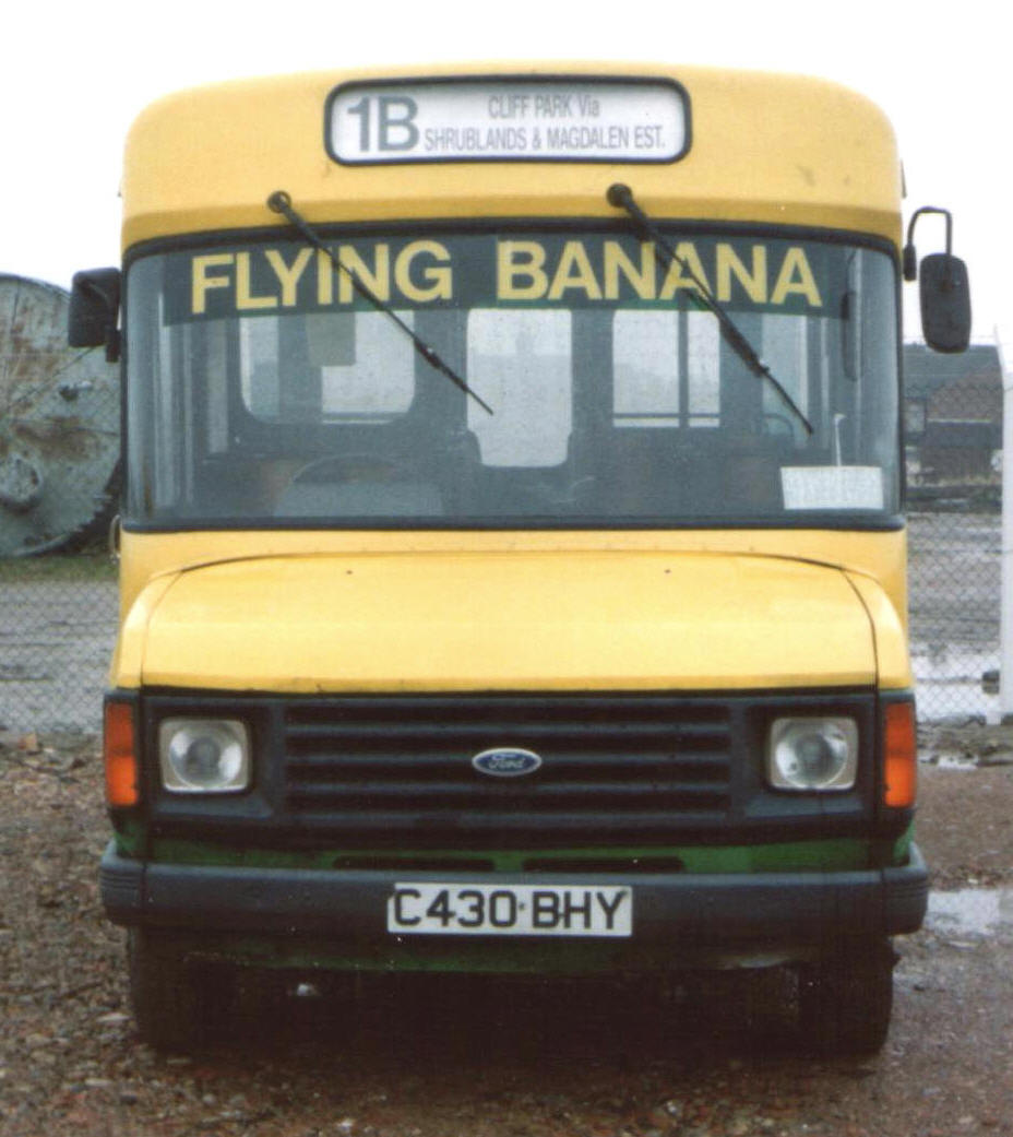 East Norfolk (& East Suffolk) Bus Blog: Flying Banana to Return?