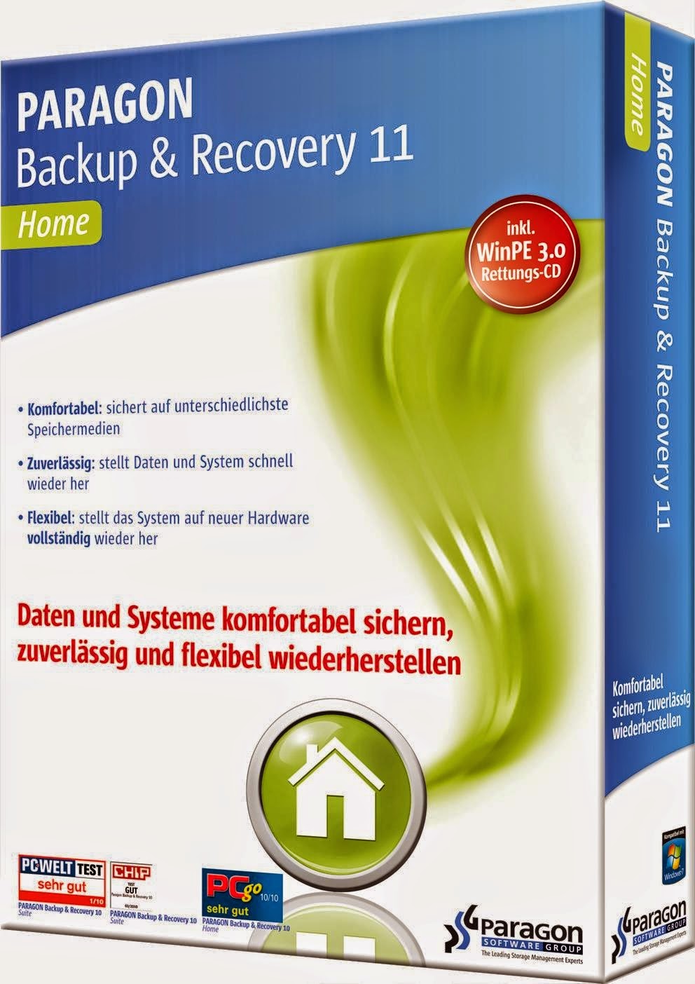 Paragon Backup & Recovery 14 Home 10.1.21.287 (x86/x64) | SAZLINA SHARE