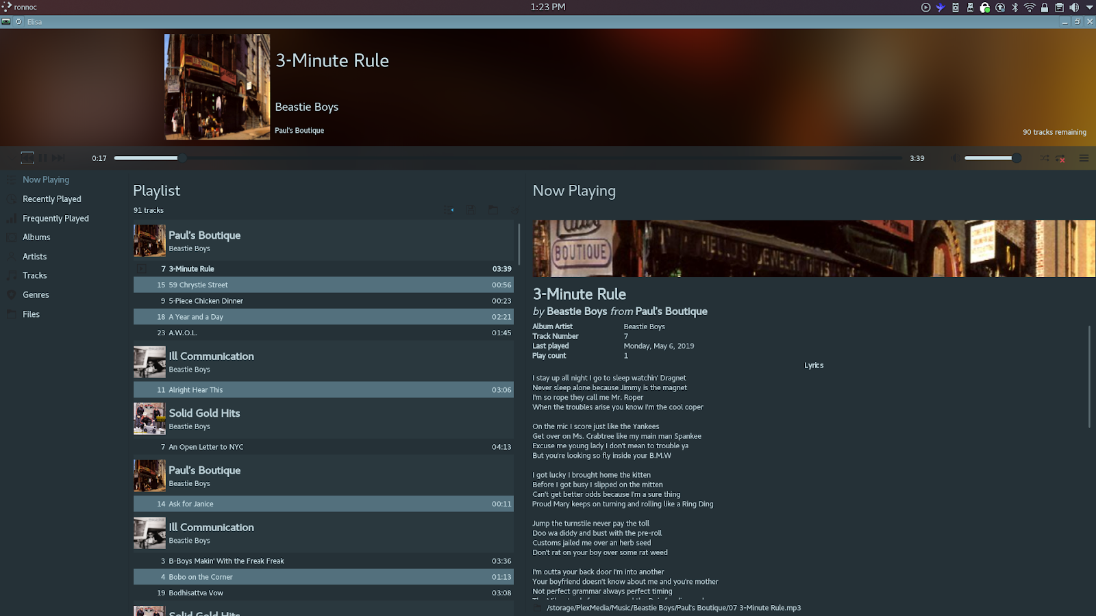 K * Digest!: Elisa Music Player Sees More New Features And A Beta Release