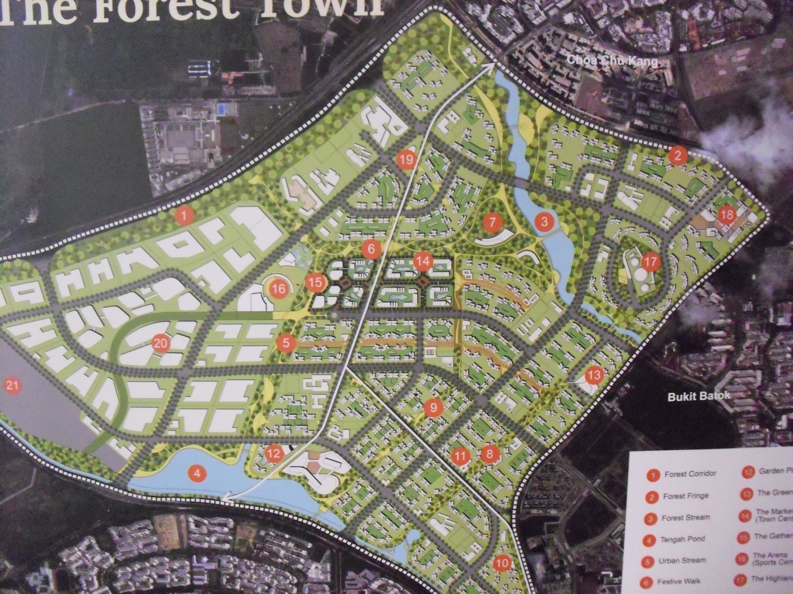 88URAnus88: Tengah New Town Plans