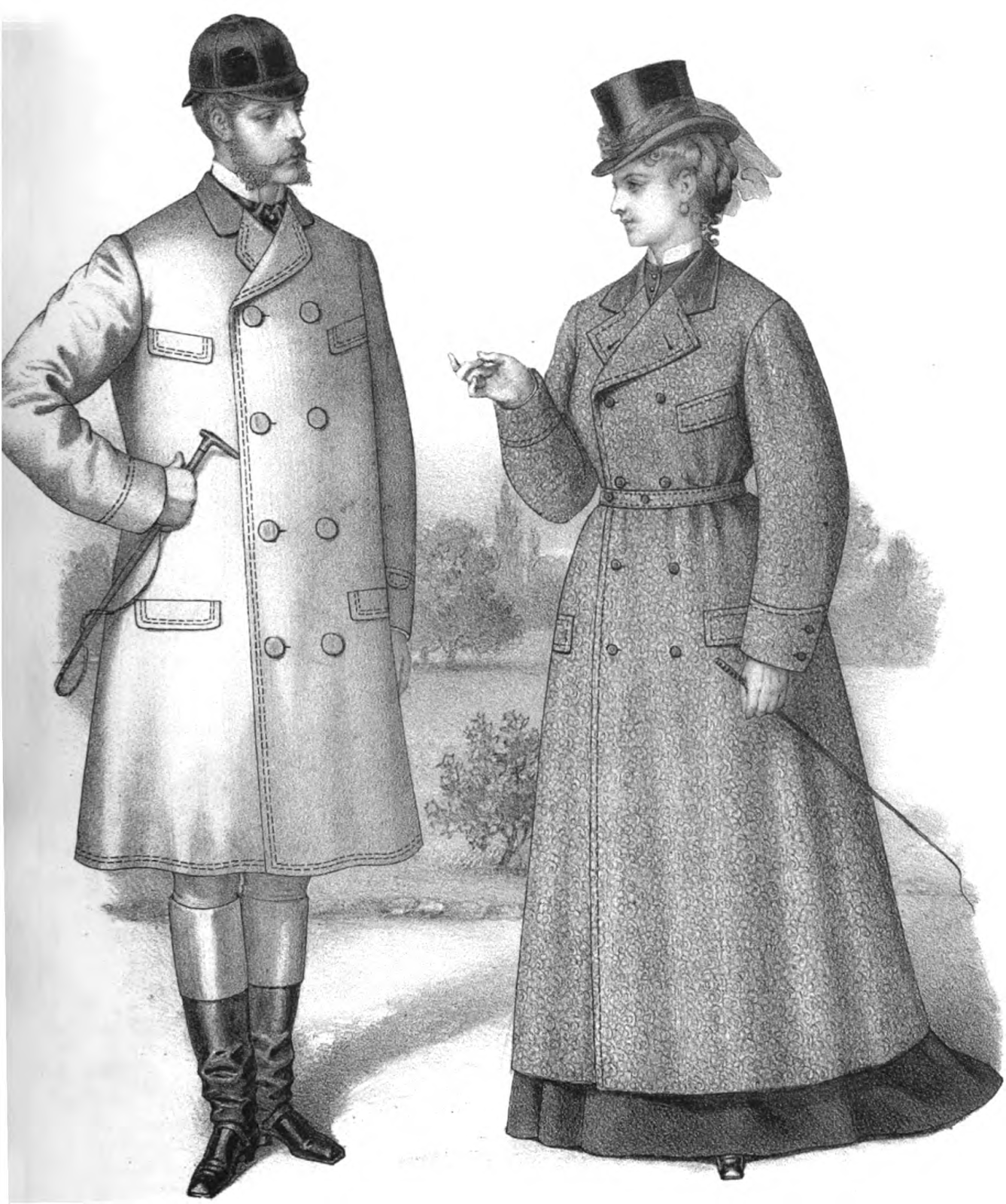 19th Century Historical Tidbits: 1873 Fashions