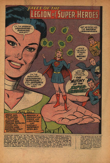 Days of Adventure: Adventure Comics # 368, May, 1968